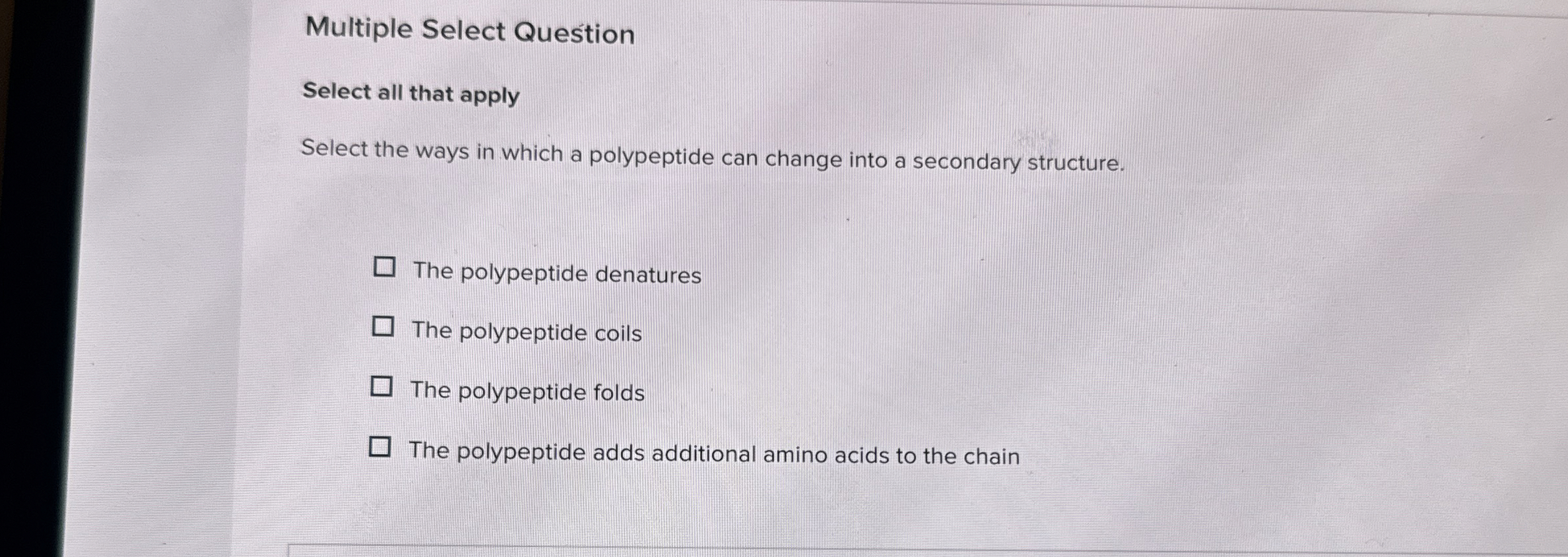 Solved Multiple Select QuestionSelect all that applySelect | Chegg.com