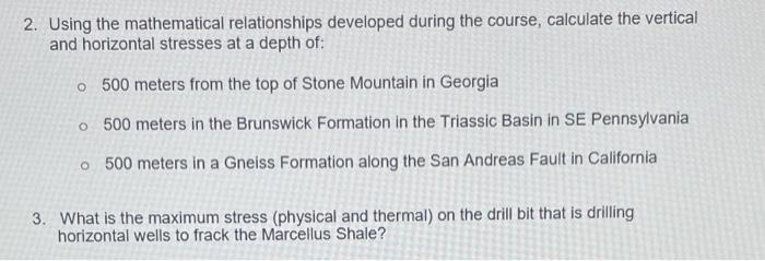 Solved 2. Using the mathematical relationships developed | Chegg.com