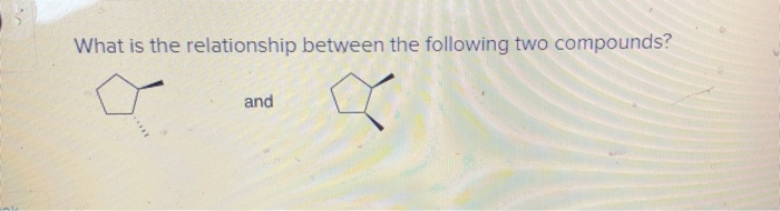 Solved What is the relationship between the following two | Chegg.com