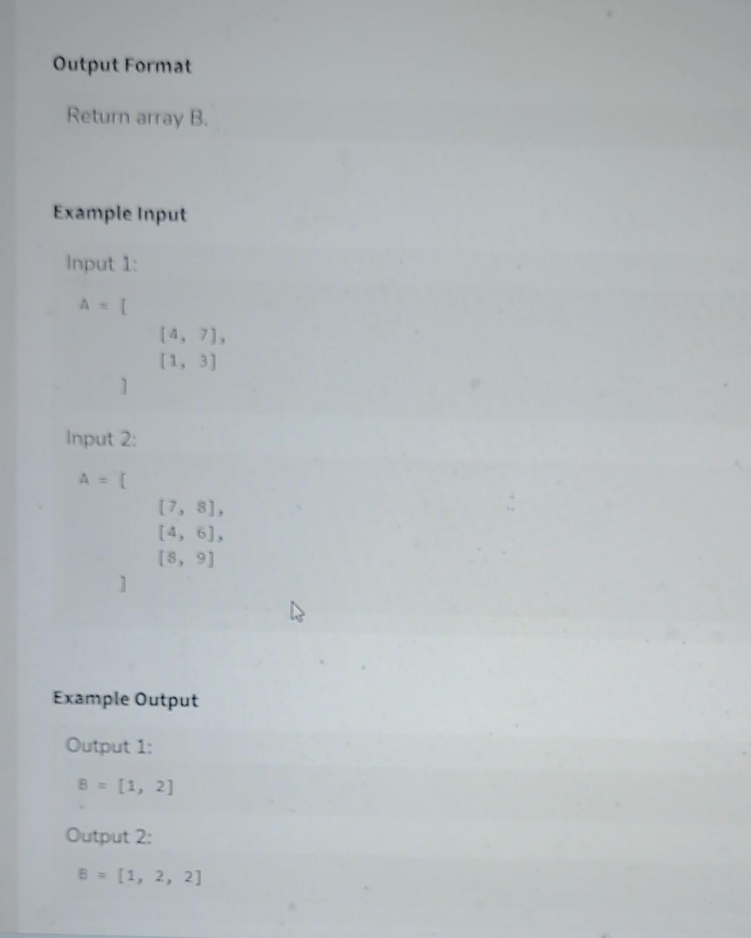 Solved Intersection of segments Problem Description Given a | Chegg.com