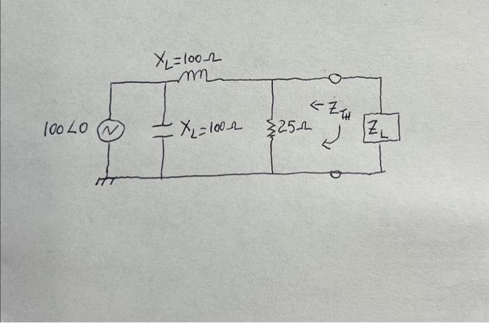 Solved Calculate Zth, Eth.Draw the Thevenins equivalent | Chegg.com
