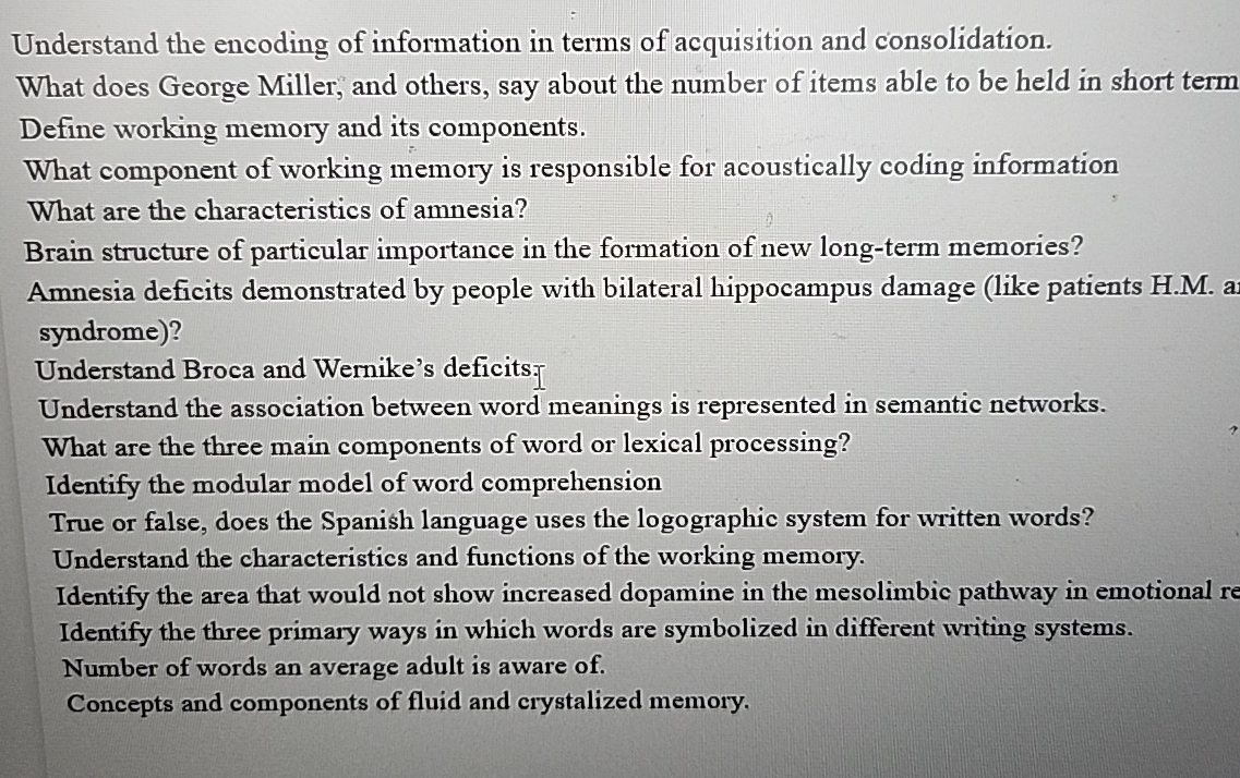 Solved Understand the encoding of information in terms of | Chegg.com