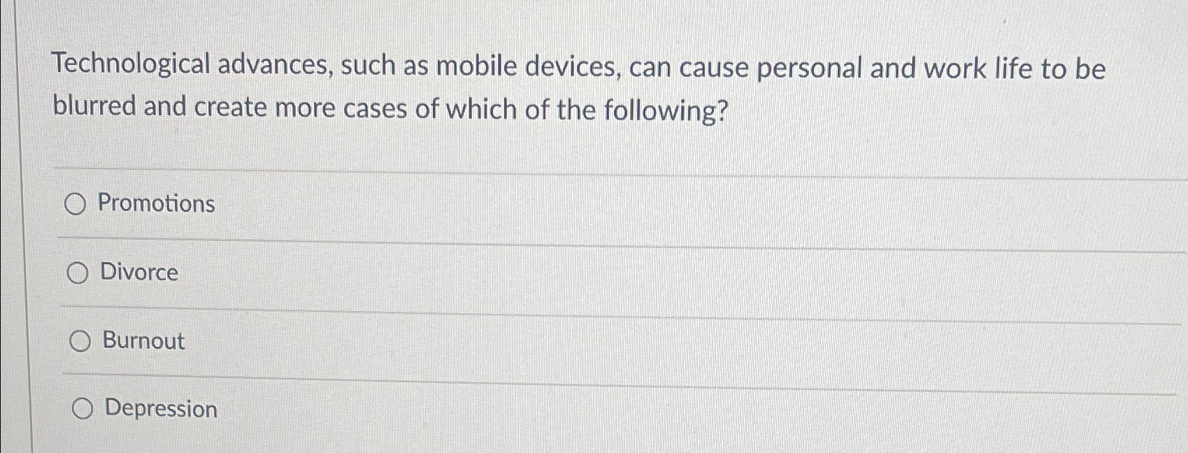 Solved Technological advances, such as mobile devices, can | Chegg.com