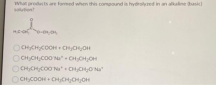 Solved What products are formed when this compound is | Chegg.com