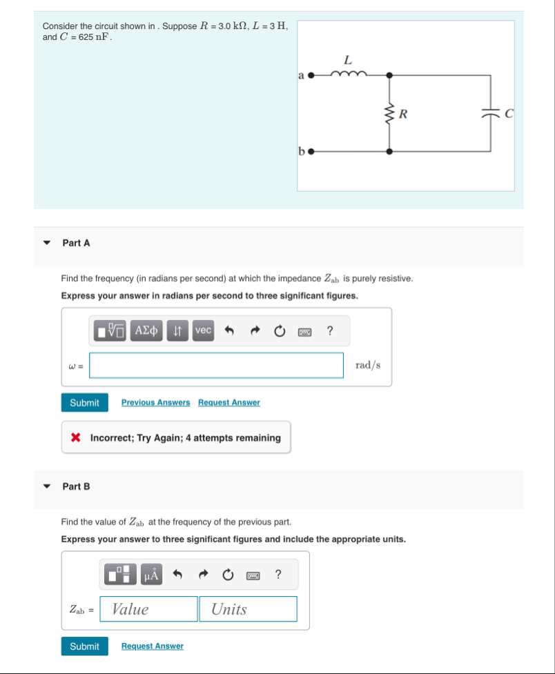 Solved Consider the circuit shown in. ﻿Suppose R=3.0kΩ,L=3H, | Chegg.com
