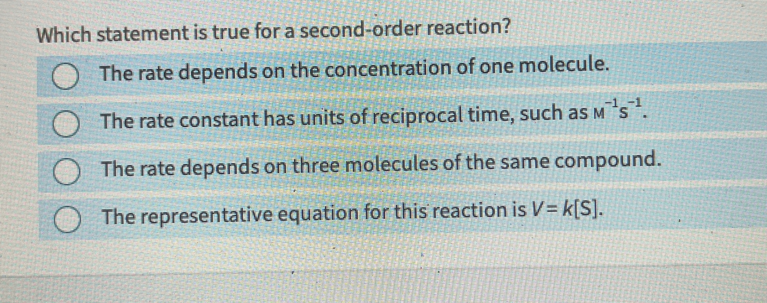 Solved Which statement is true for a second-order | Chegg.com