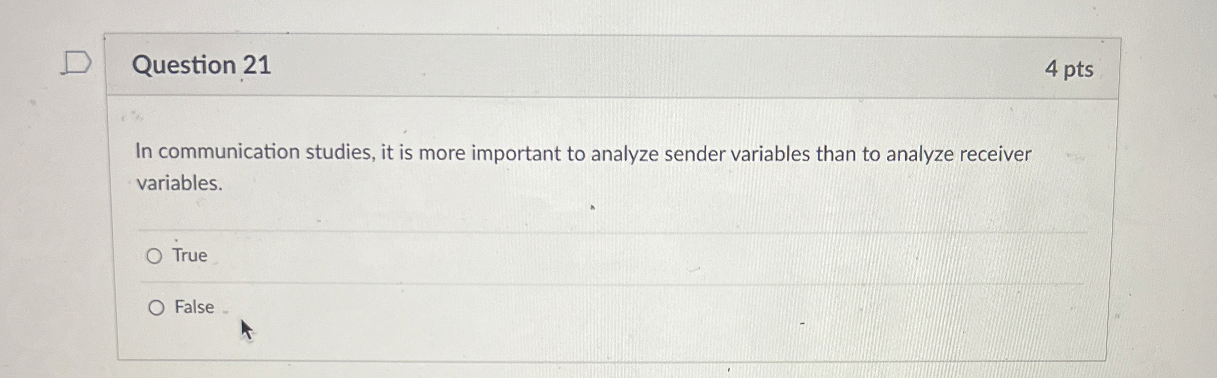 Solved Question 214 ﻿ptsIn communication studies, it is more | Chegg.com