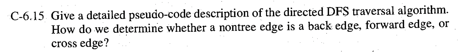 Solved C-6.15 ﻿Give a detailed pseudo-code description of | Chegg.com
