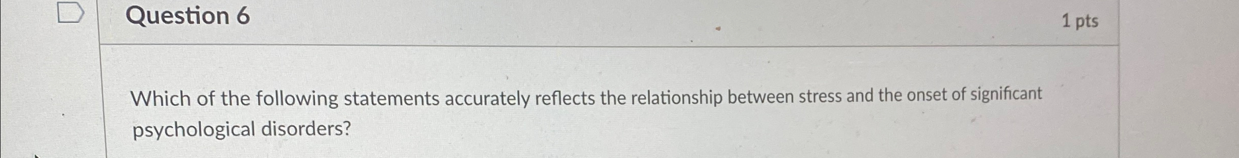 Solved Question 61 ﻿ptsWhich of the following statements | Chegg.com