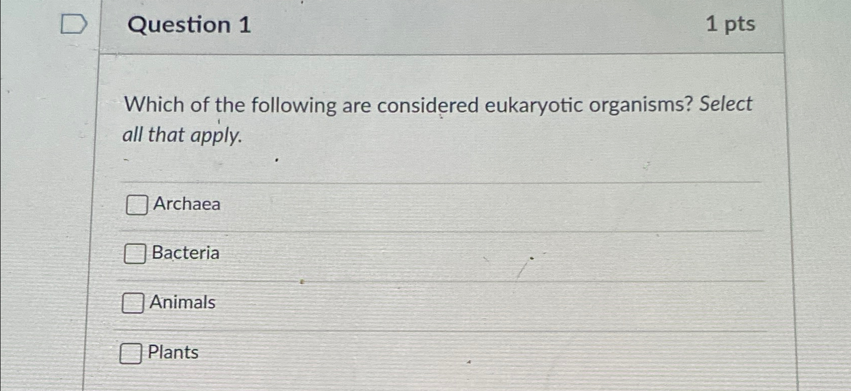 Solved Question 11 ﻿ptsWhich of the following are considered | Chegg.com