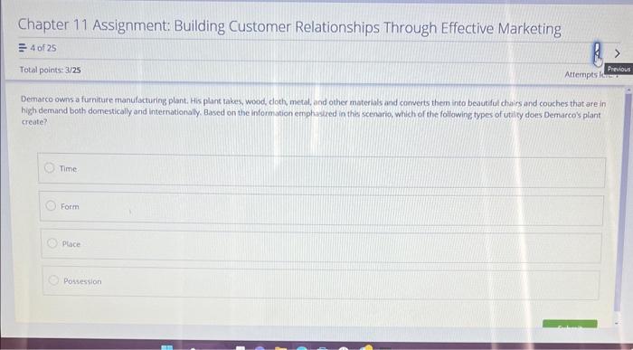 Solved Chapter 11 Assignment: Building Customer | Chegg.com