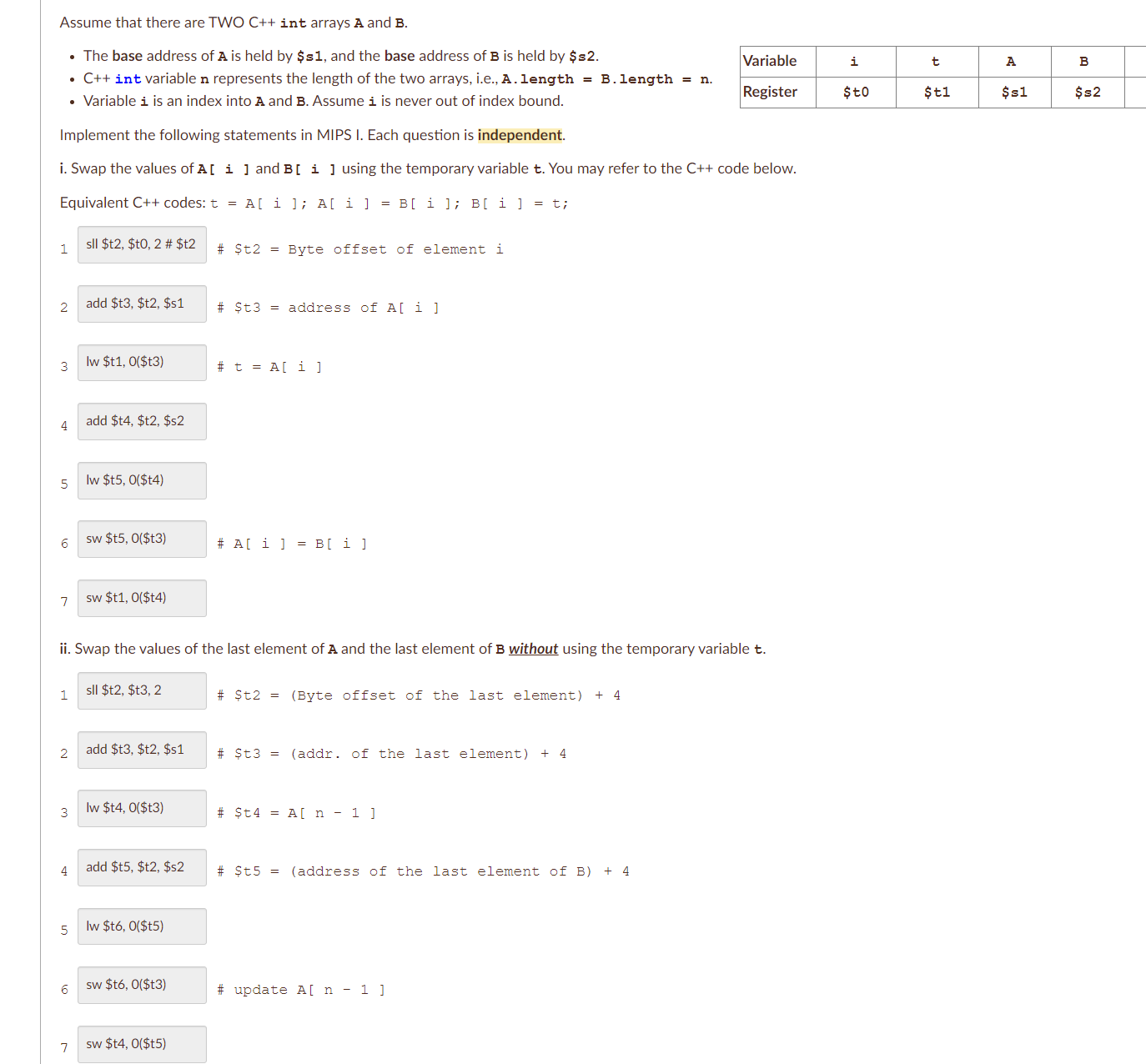Solved Confused as to ﻿what I got wrong. Please solve the | Chegg.com