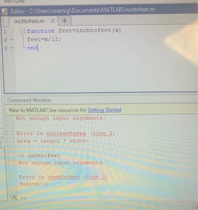 Solved 1. Write a function that converts inches to feet. | Chegg.com