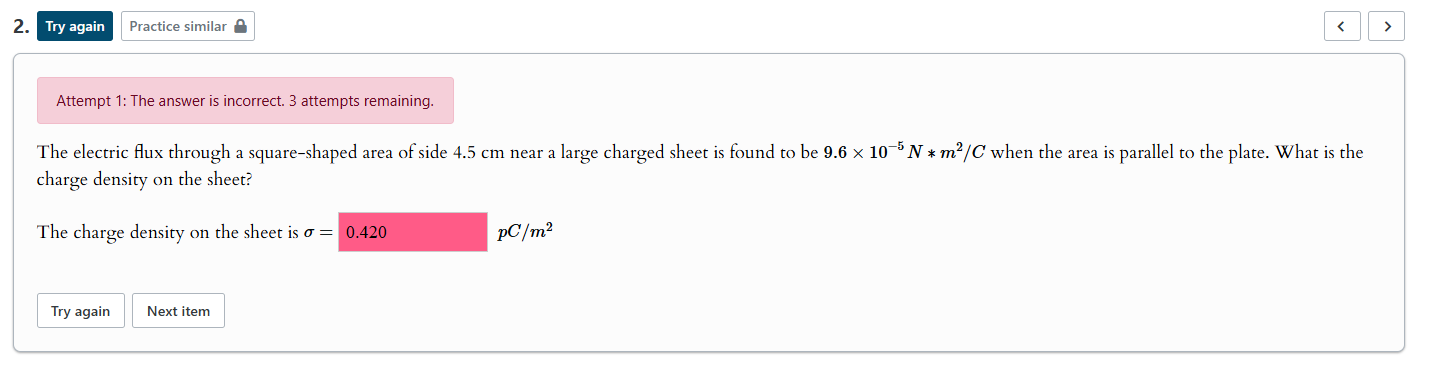 Solved Attempt 1: The answer is ﻿incorrect. 3 ﻿attempts | Chegg.com