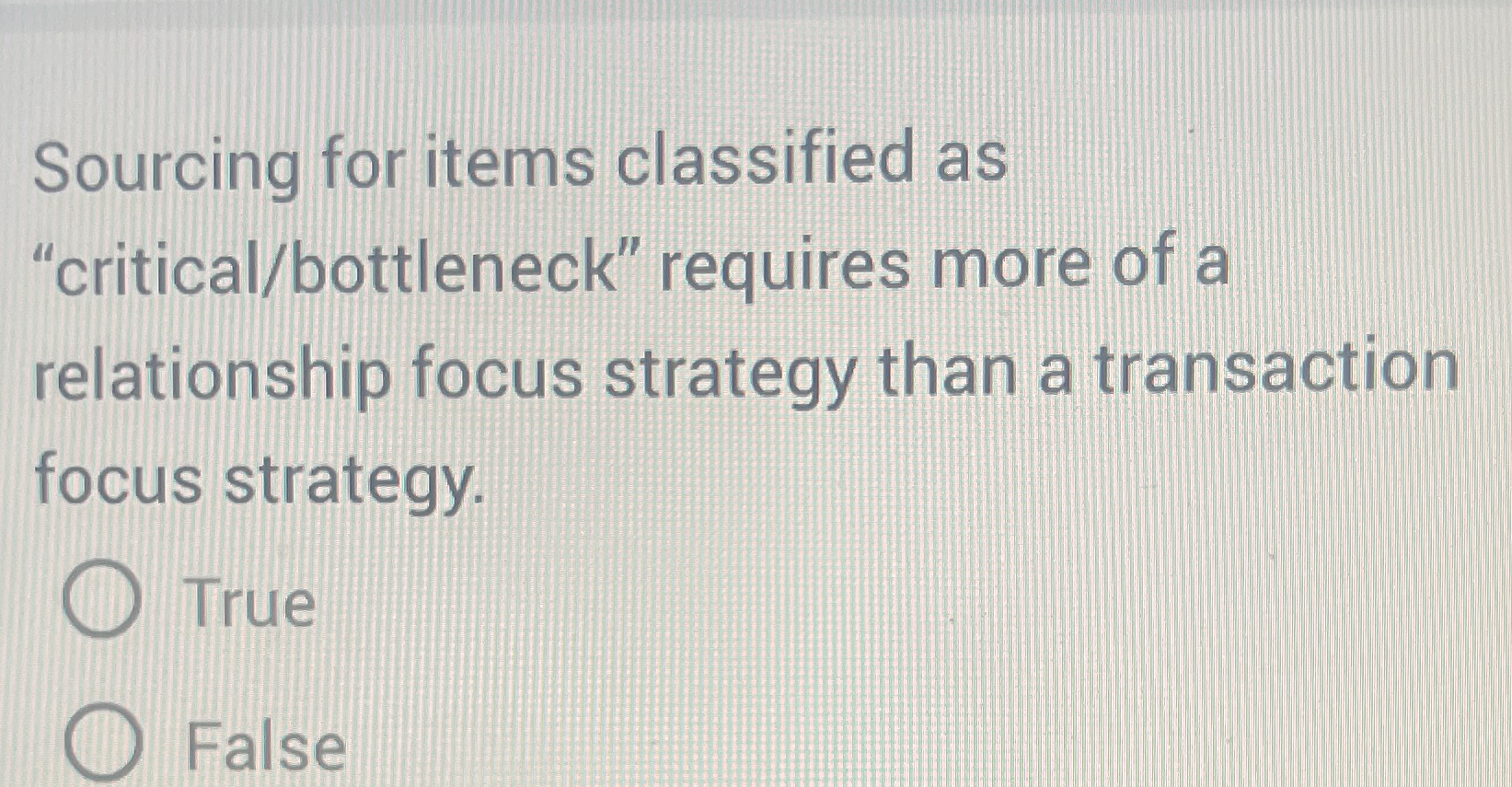 Solved Sourcing for items classified as | Chegg.com