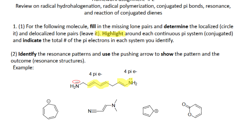Solved Review on radical hydrohalogenation, radical | Chegg.com