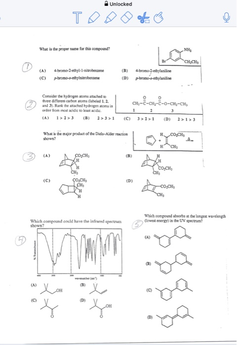 Solved Unlocked TO What is the proper name for this compound | Chegg.com