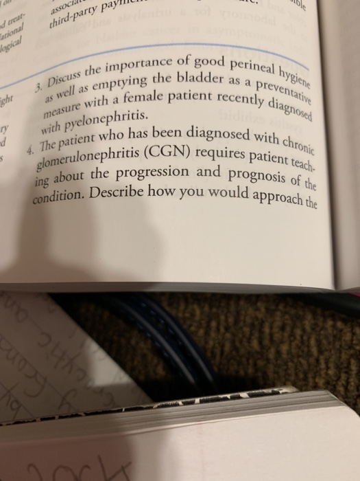 Solved 3. Discuss the importance of good perineal hygiene | Chegg.com