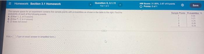 Solved Homework Section 3 1 Homework Question 3 1 11