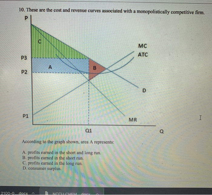 Solved MC ATC P1 MR According to the graph shown, the | Chegg.com Solved MC ATC P1 MR According to the graph shown, the | Chegg.com