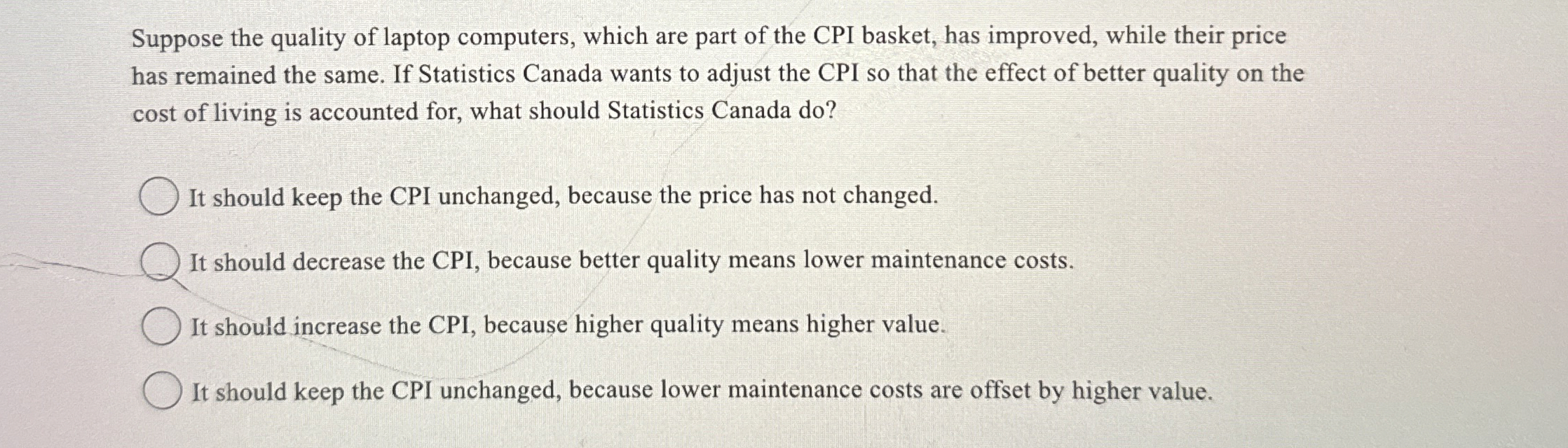 Solved Suppose the quality of laptop computers, which are | Chegg.com