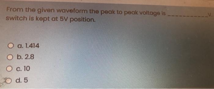 Solved To control the brightness of CRO screen is a O a. | Chegg.com