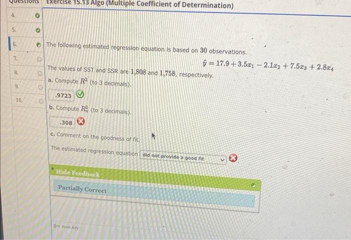 Solved Exercise 15.13 Algo Multiple Coefficient of | Chegg.com