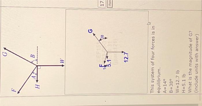 Solved What is the magnitude of G ? (include units with | Chegg.com