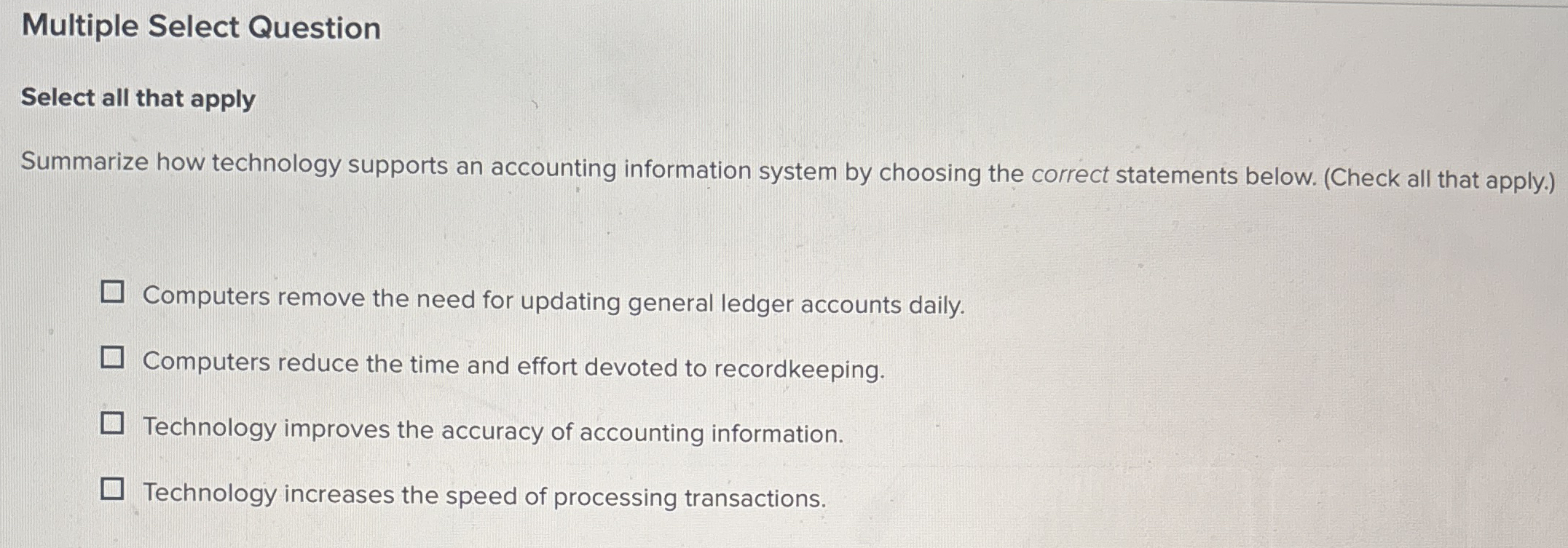 Solved Multiple Select QuestionSelect all that | Chegg.com