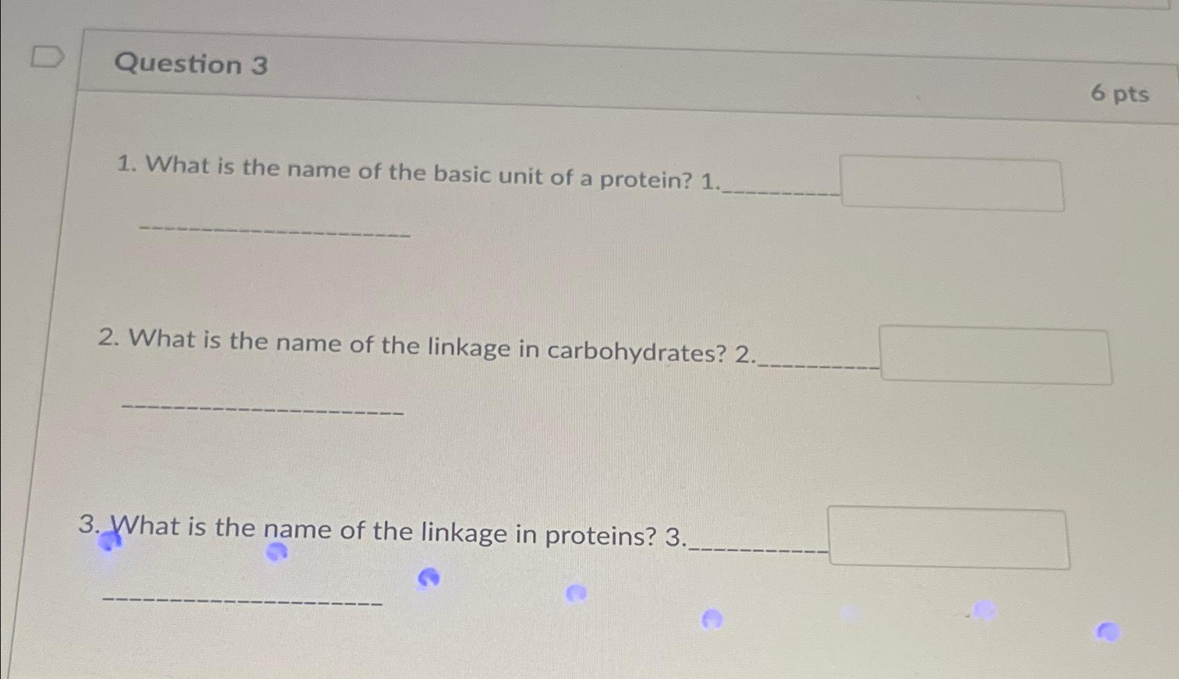 Solved Question 36 ﻿ptsWhat is the name of the basic unit of | Chegg.com