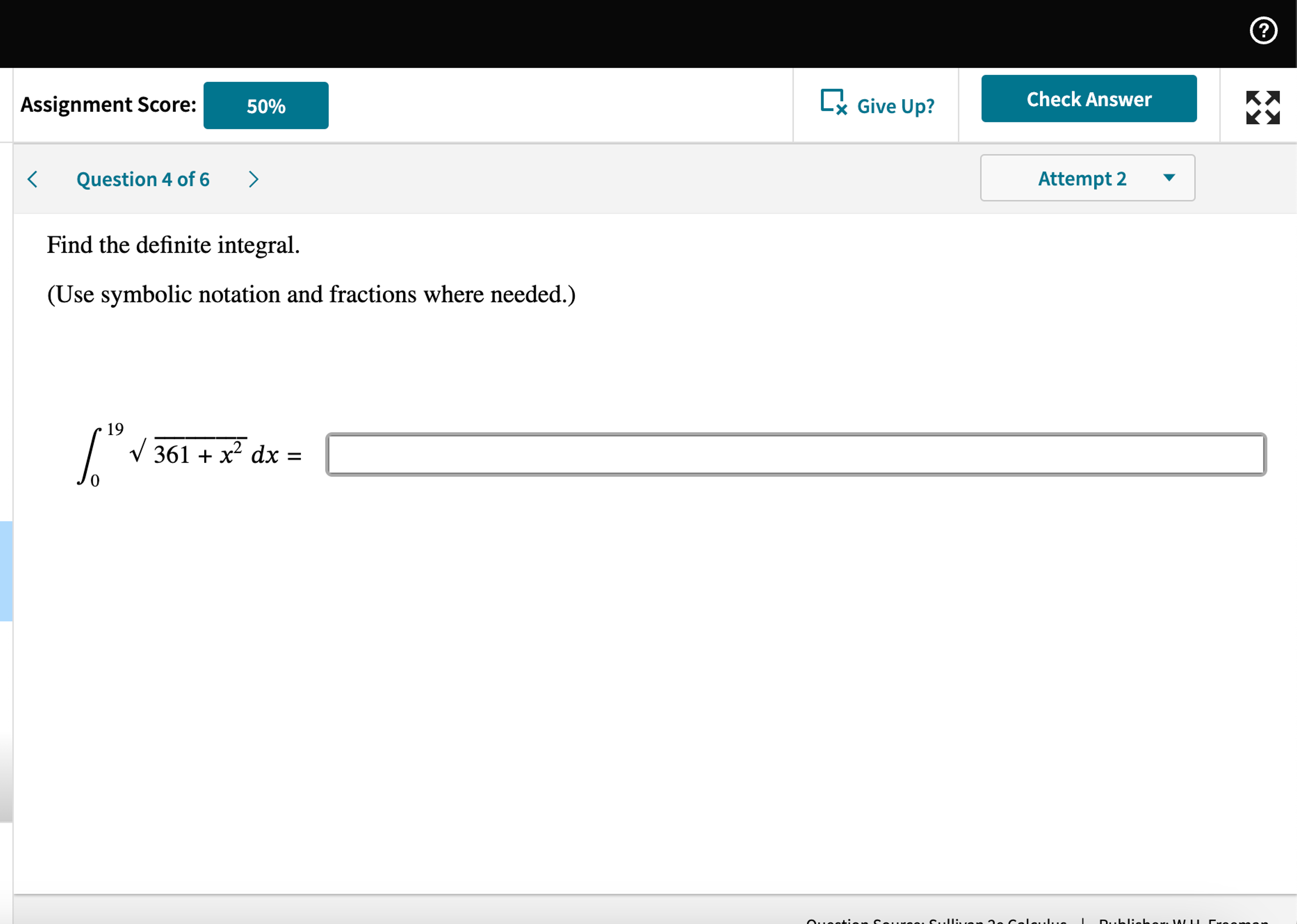 Solved Find the definite integral.(Use symbolic notation and | Chegg.com