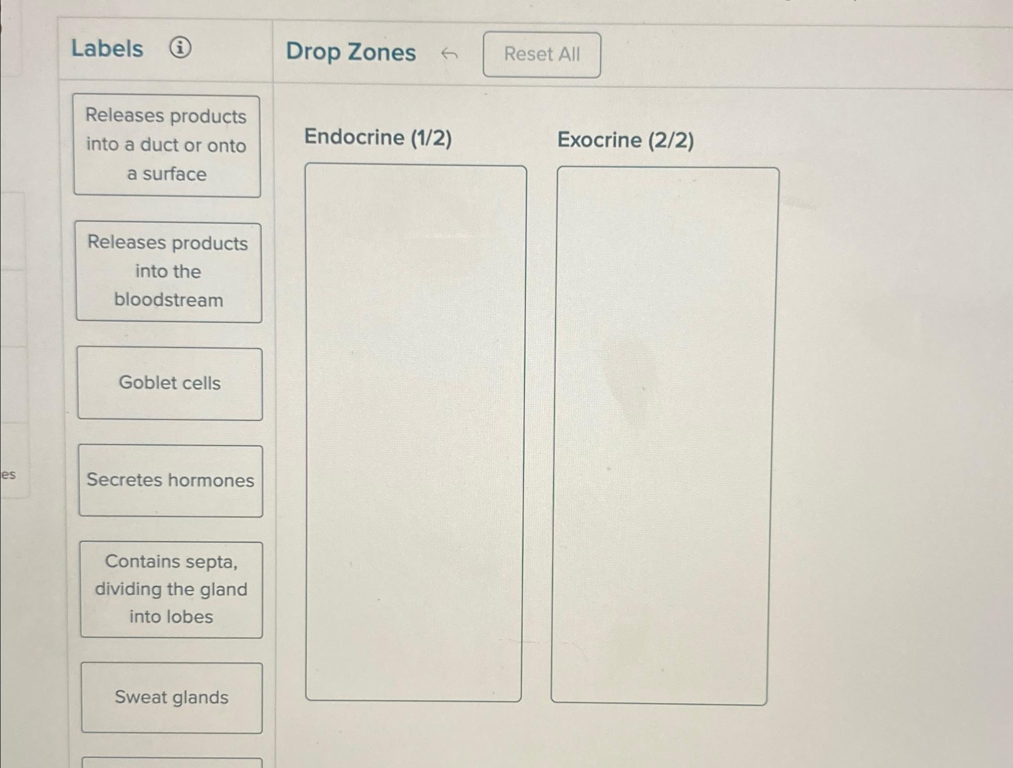 Solved \table[[Labels (i),Drop Zones],[\table[[Releases | Chegg.com