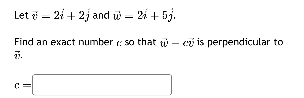 Solved Let vec(v)=2vec(i)+2vec(j) ﻿and | Chegg.com