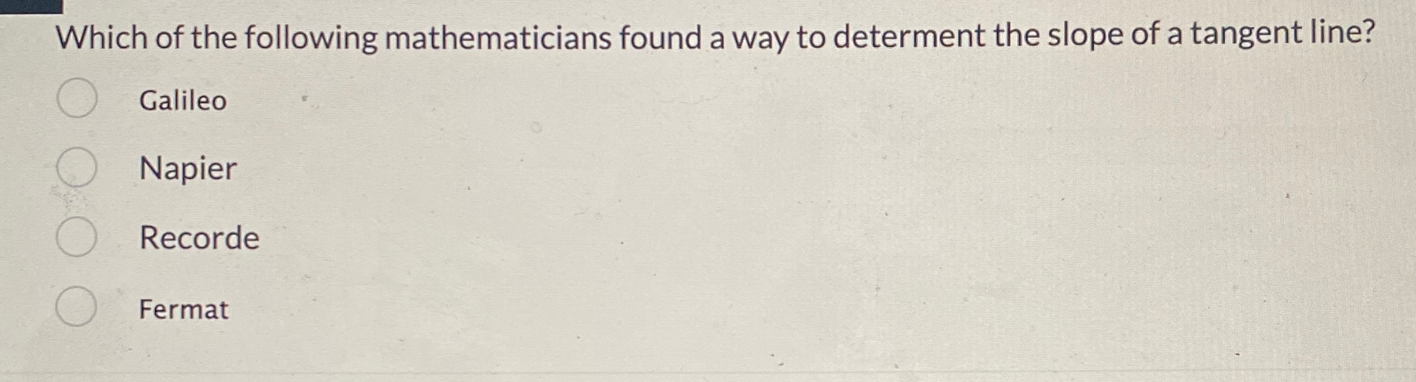 Solved Which of the following mathematicians found a way to | Chegg.com