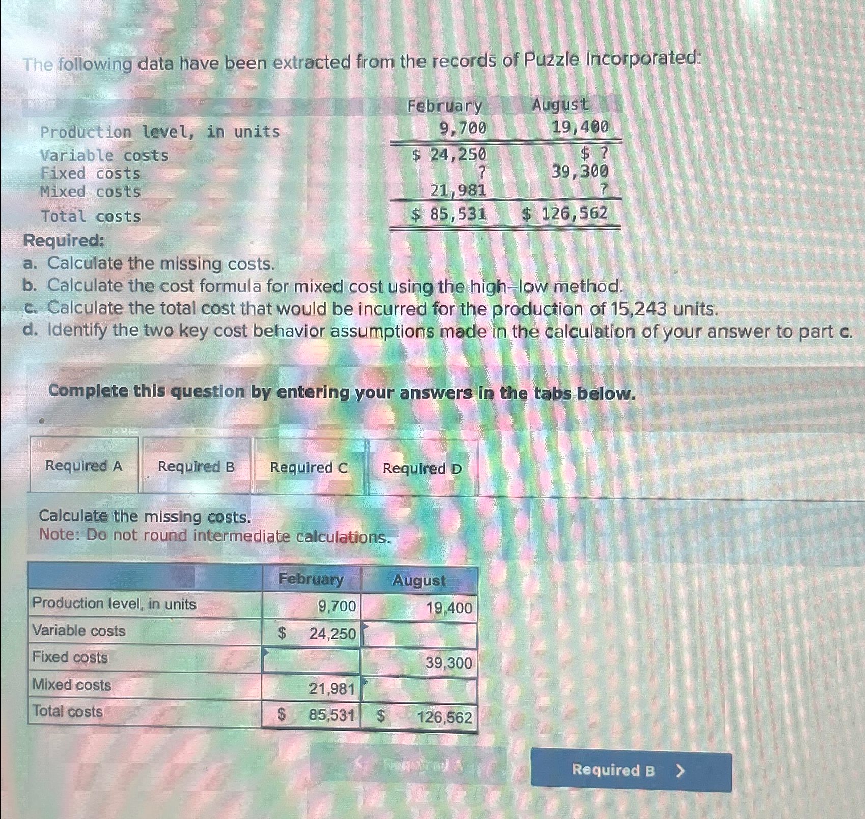 Solved The following data have been extracted from the | Chegg.com