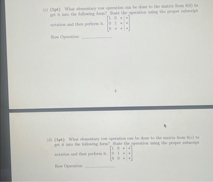 Solved 7. Consider the linear system of equations: | Chegg.com