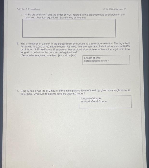Solved Show your work for each calculation and use proper | Chegg.com