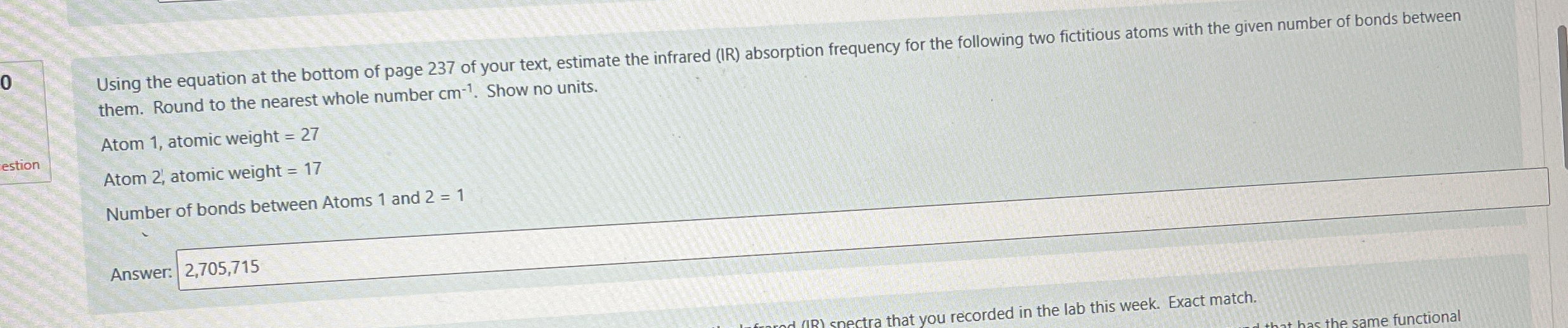 Solved Using the equation at the bottom of page 237 ﻿of your | Chegg.com