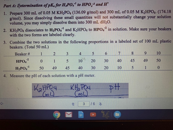 Solved Write a chemical equation for the buffer equilibrium | Chegg.com