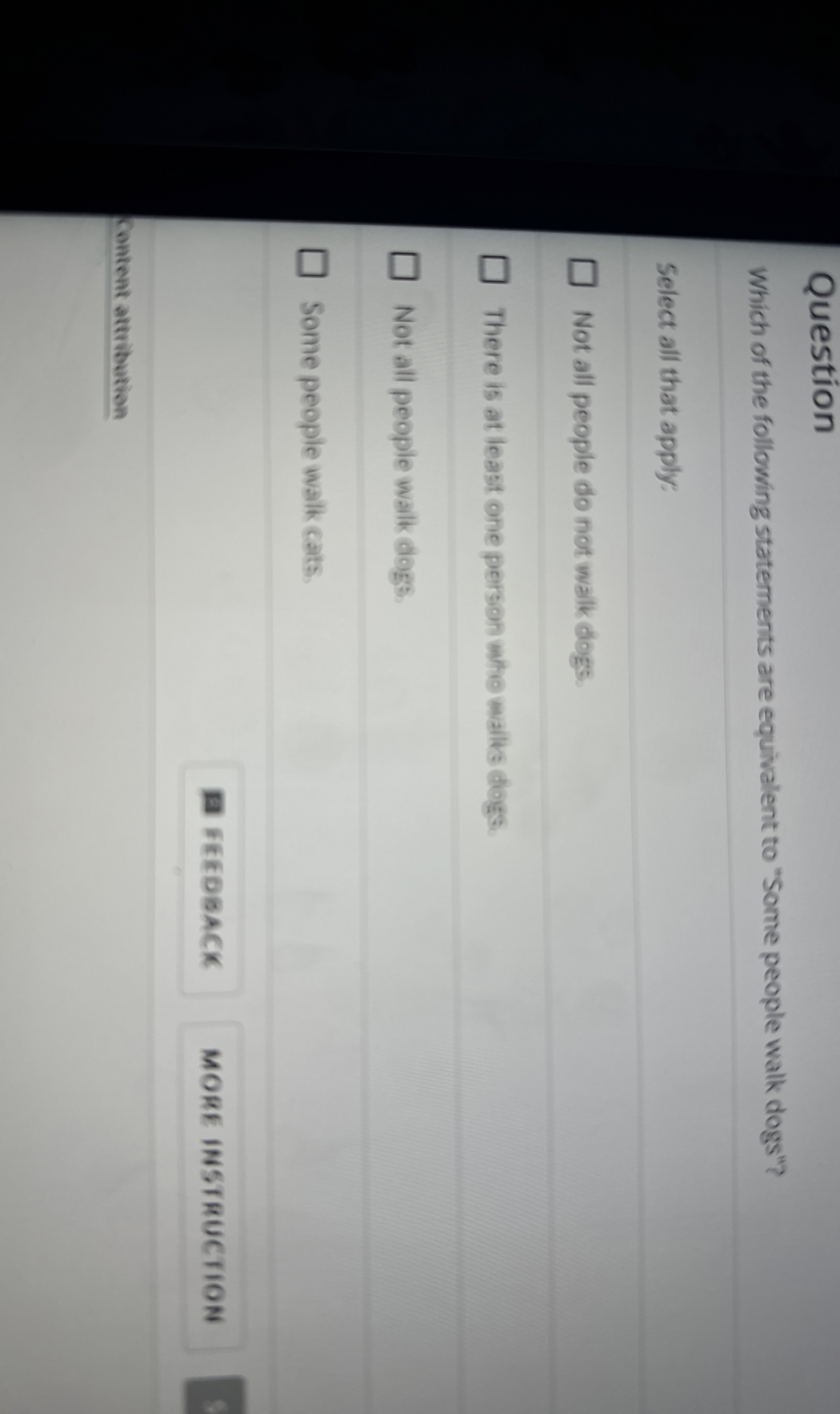 Which of the following sentences are logical | Chegg.com