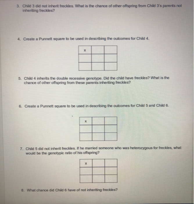 Solved Punnett squares can be used to determine genotypic | Chegg.com