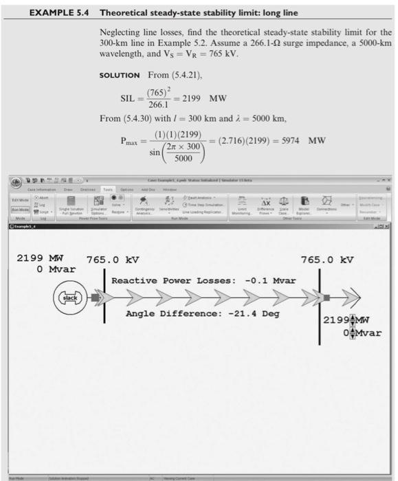Solved Ex: Open PowerWorld Simulator case Example 5_4 and | Chegg.com