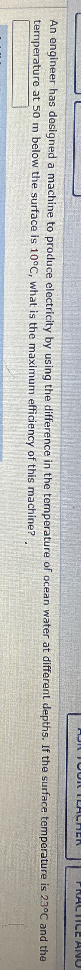 Solved An engineer has designed a machine to produce | Chegg.com