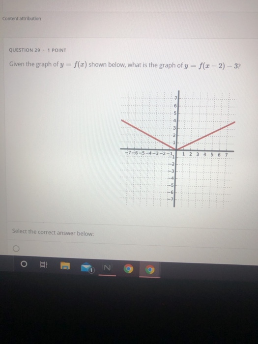 Solved Content attribution QUESTION 29.1 POINT Given the | Chegg.com Solved Content attribution QUESTION 29.1 POINT Given the | Chegg.com