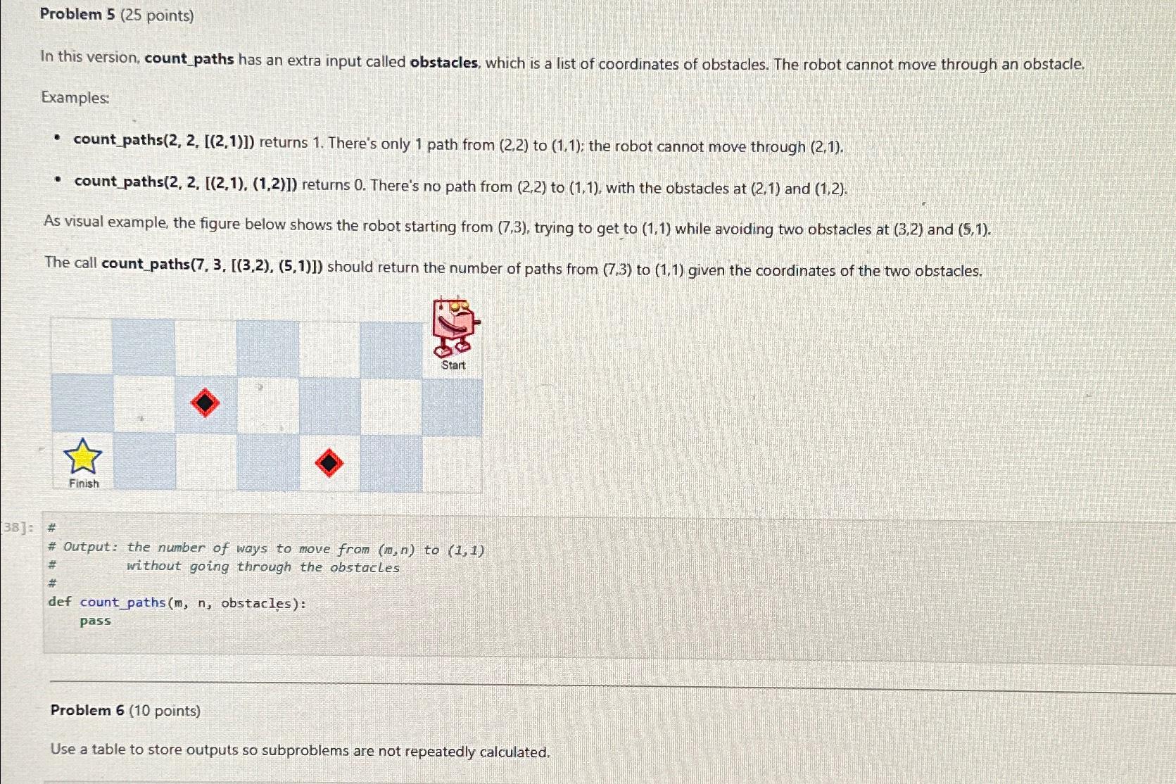 Solved Questions 5 ﻿and 6 ﻿go together | Chegg.com
