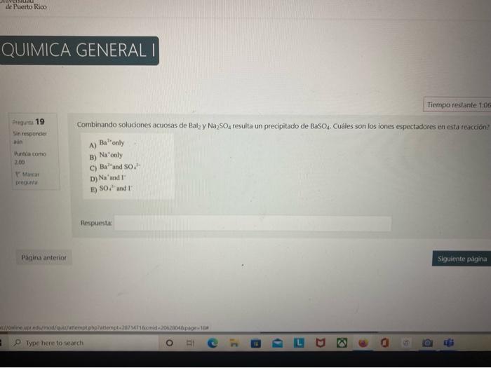 Solved Combining aqueous solutions of Bal2 and Na₂SO4 | Chegg.com
