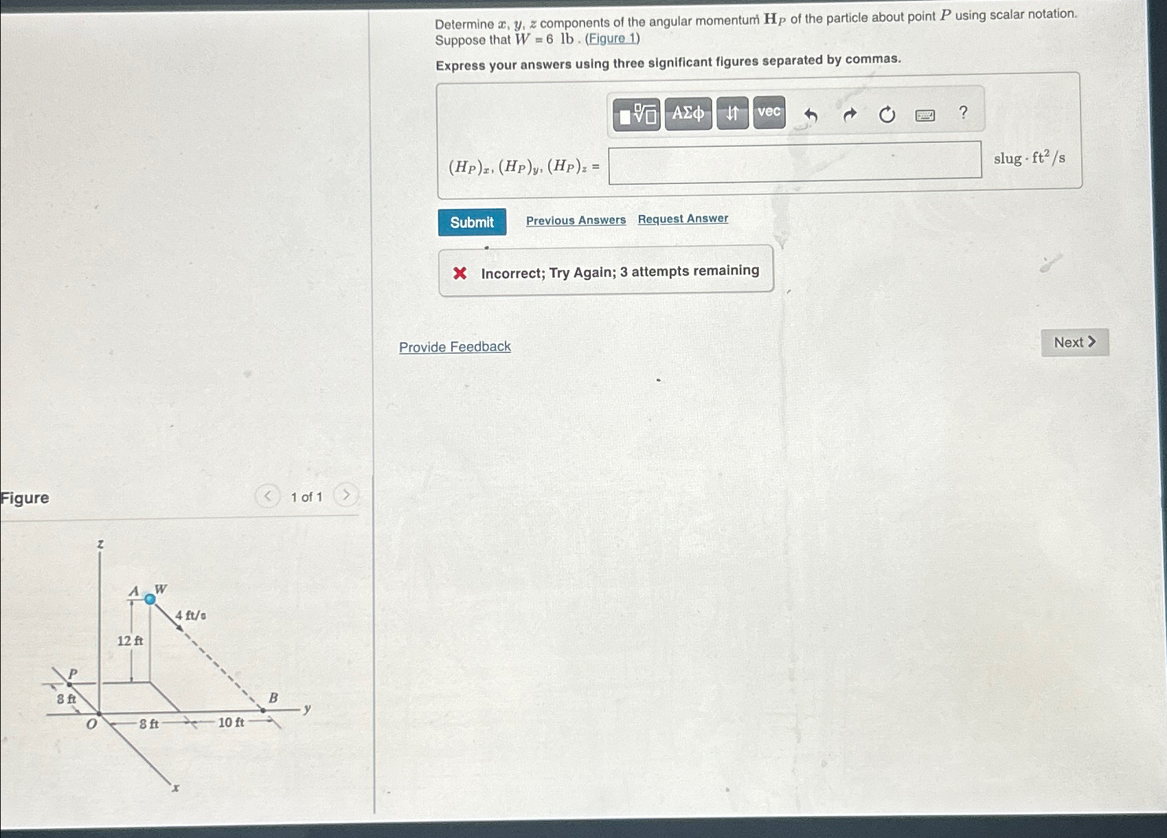 Solved Determine X Y Z ﻿components Of The Angular Momentum