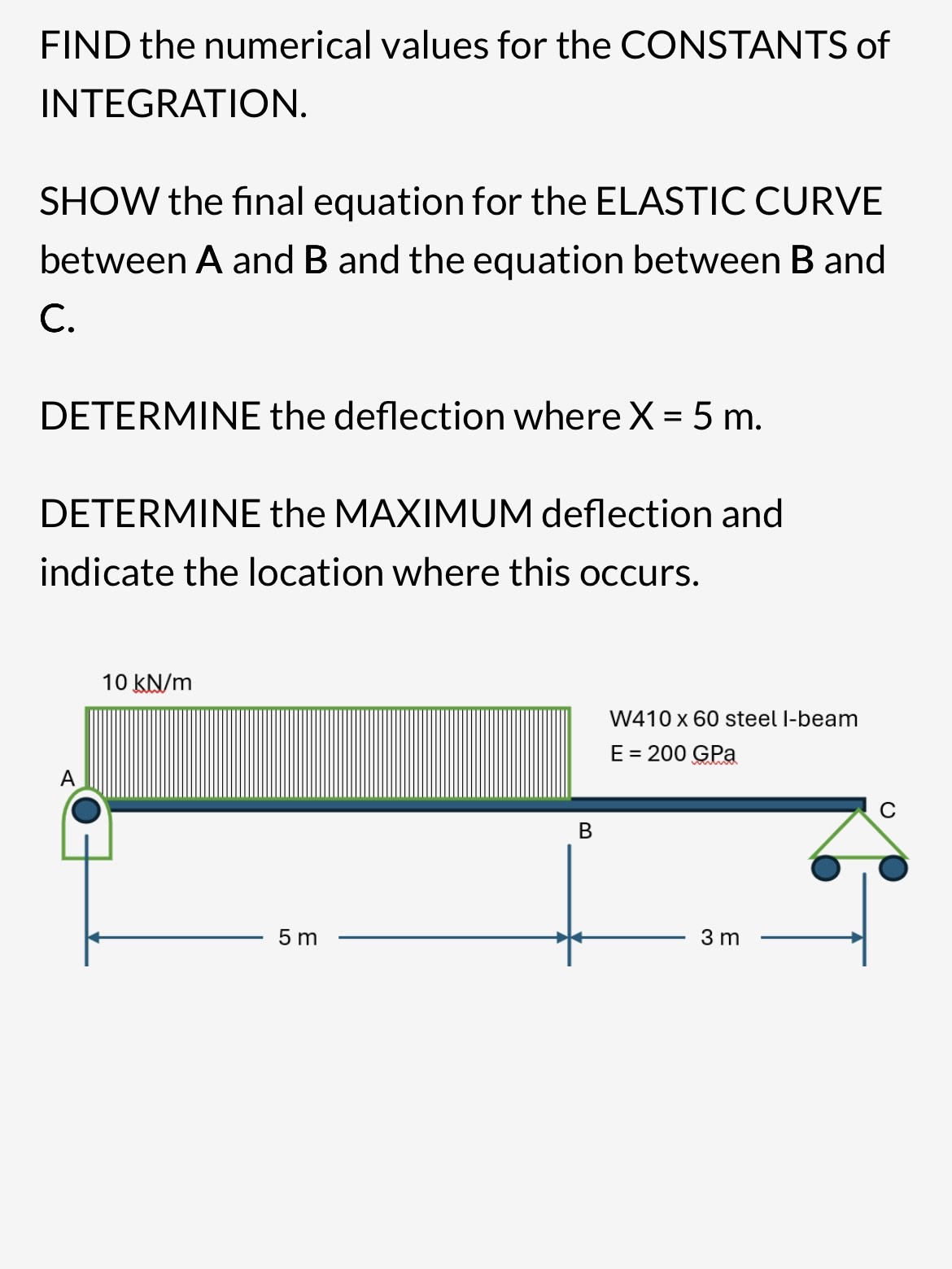 FIND the numerical values for the CONSTANTS of | Chegg.com