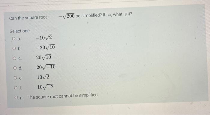 Solved What is V 25? Answer Is the square root -25 a real | Chegg.com