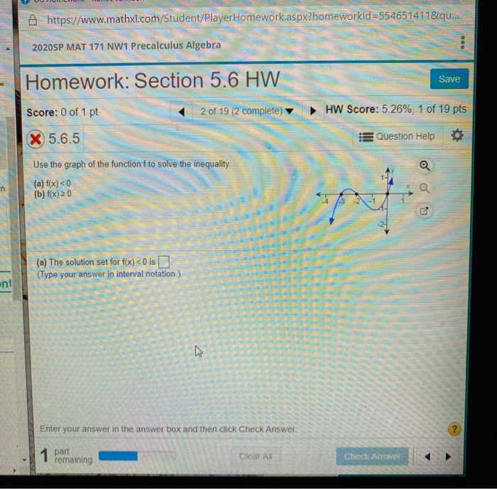 Solved https://www.mathxl.com/Student/Player | Chegg.com